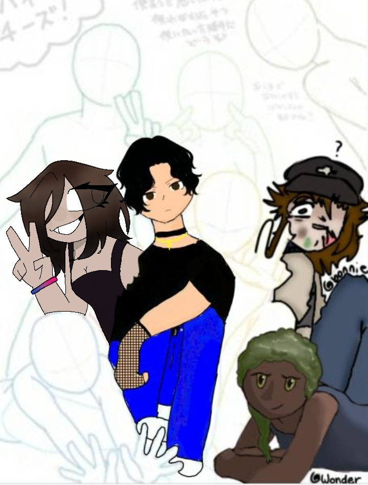 collab with my homie Aiden - ibisPaint