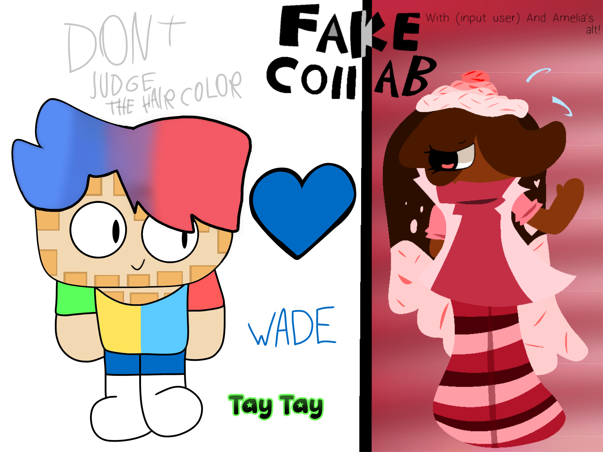 Fake collab FT Amelia - ibisPaint