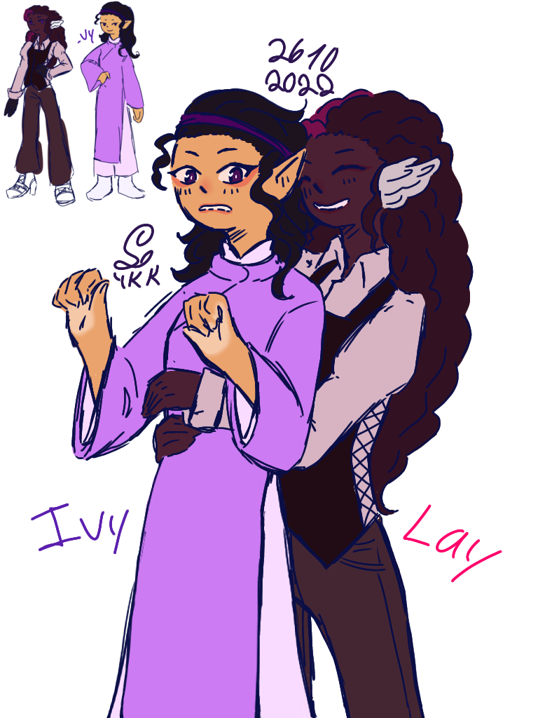 Ivy & Lay - ibisPaint