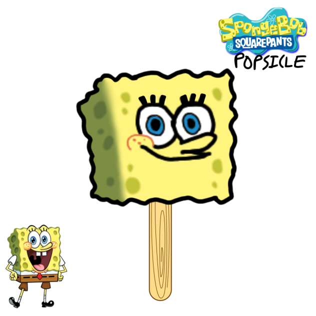 Spongebob Popsicle - ibisPaint
