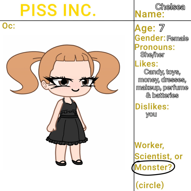 Character For The Pee Inc. (for mxxn) - ibisPaint