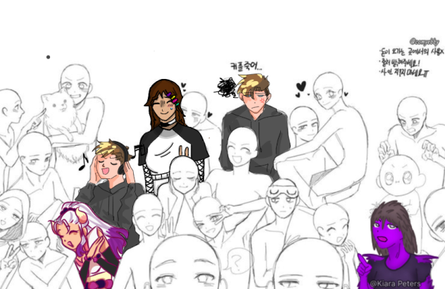 some collab dunno - ibisPaint