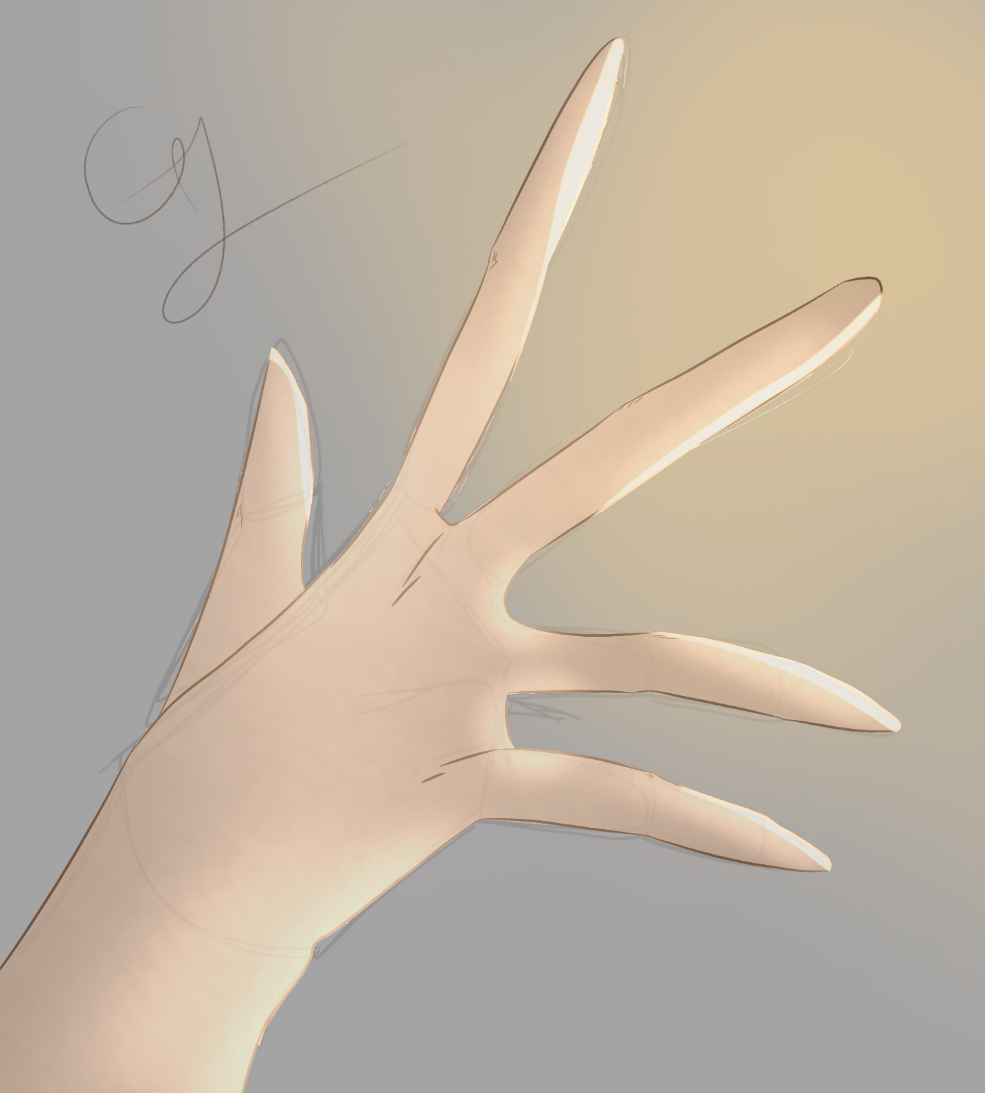 Hand practice - ibisPaint