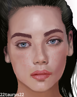 woman face - ibisPaint