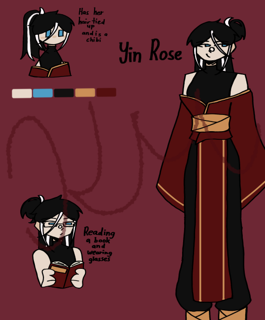 drawing one of my oc's Yin! - ibisPaint