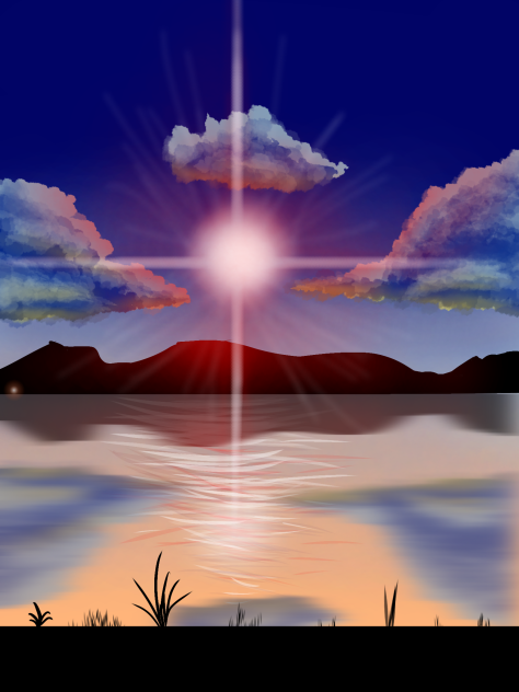 Sunset - ibisPaint