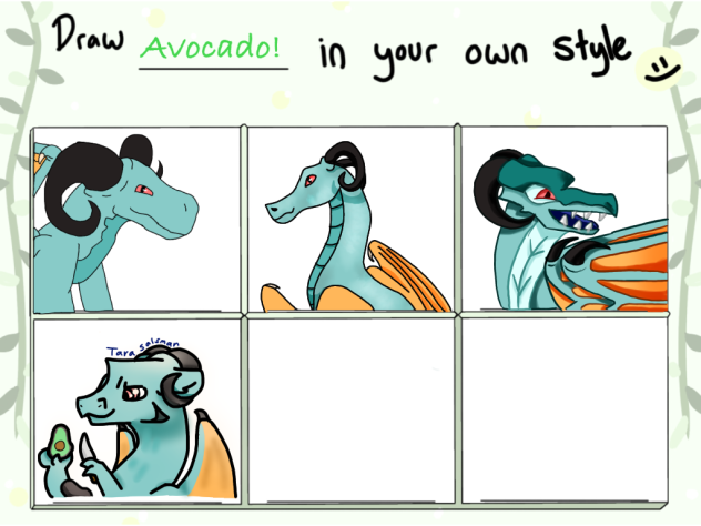 Avocado Collab - ibisPaint
