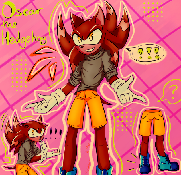 💛Oscar the Hedgehog 💛 - ibisPaint
