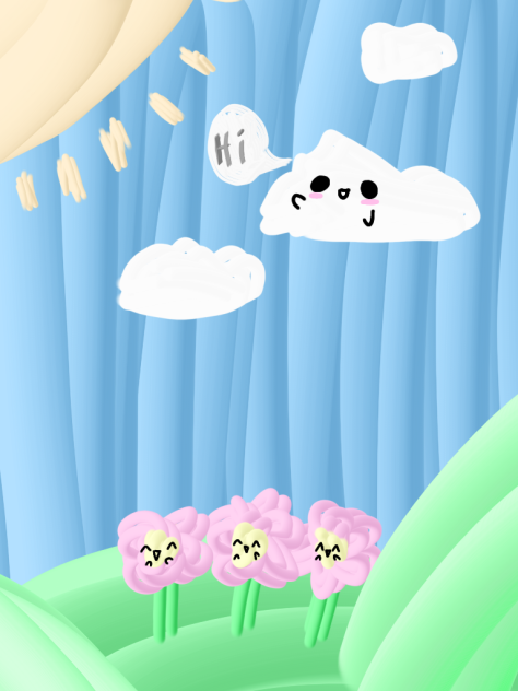 Pink flower - ibisPaint