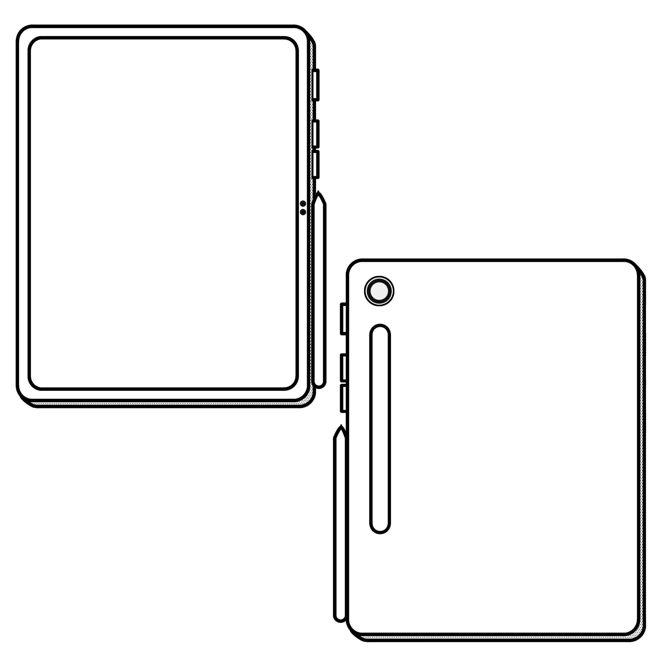 Tablet Mockup Frame - ibisPaint