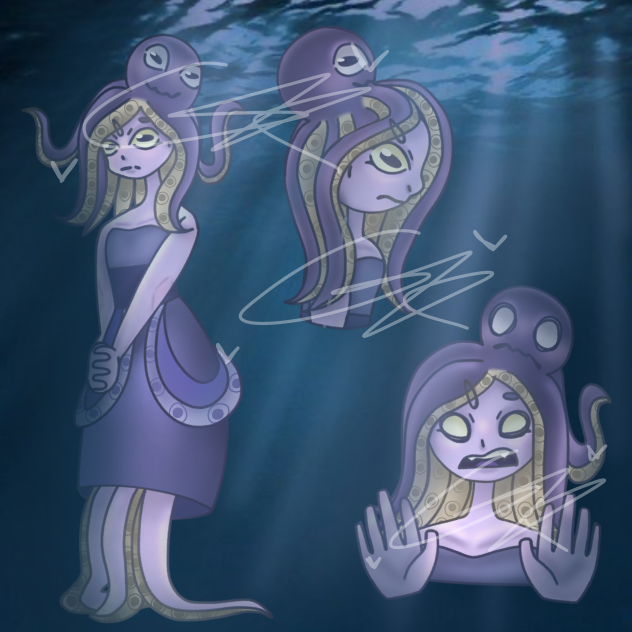 Octavia the octopus 🐙 - ibisPaint