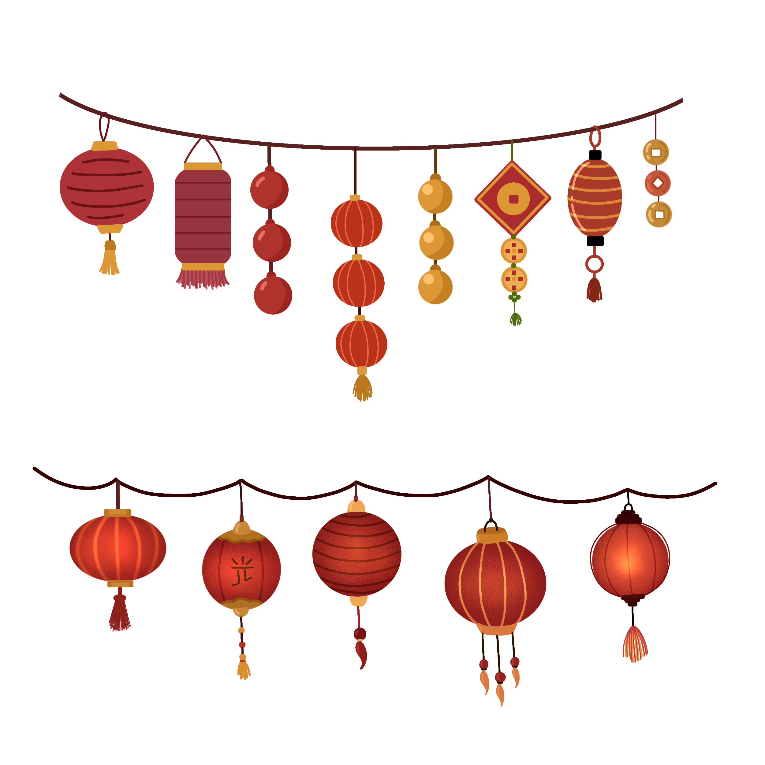 Chn Lanterns SM - ibisPaint