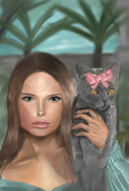 Cat again - ibisPaint
