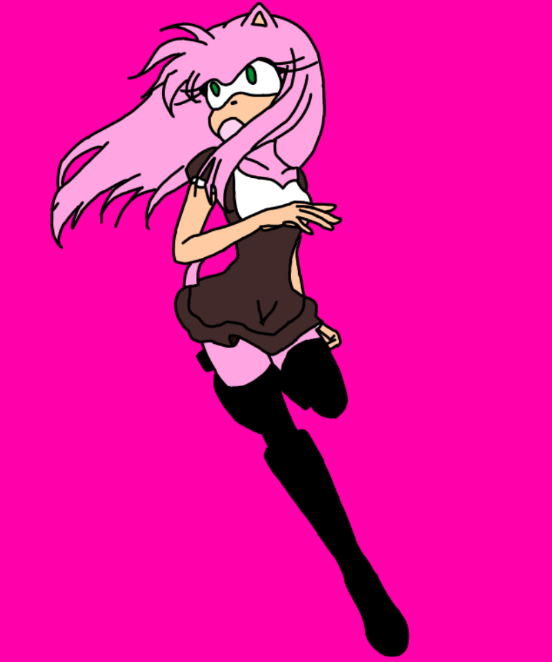 Adventure Amy Rose - ibisPaint