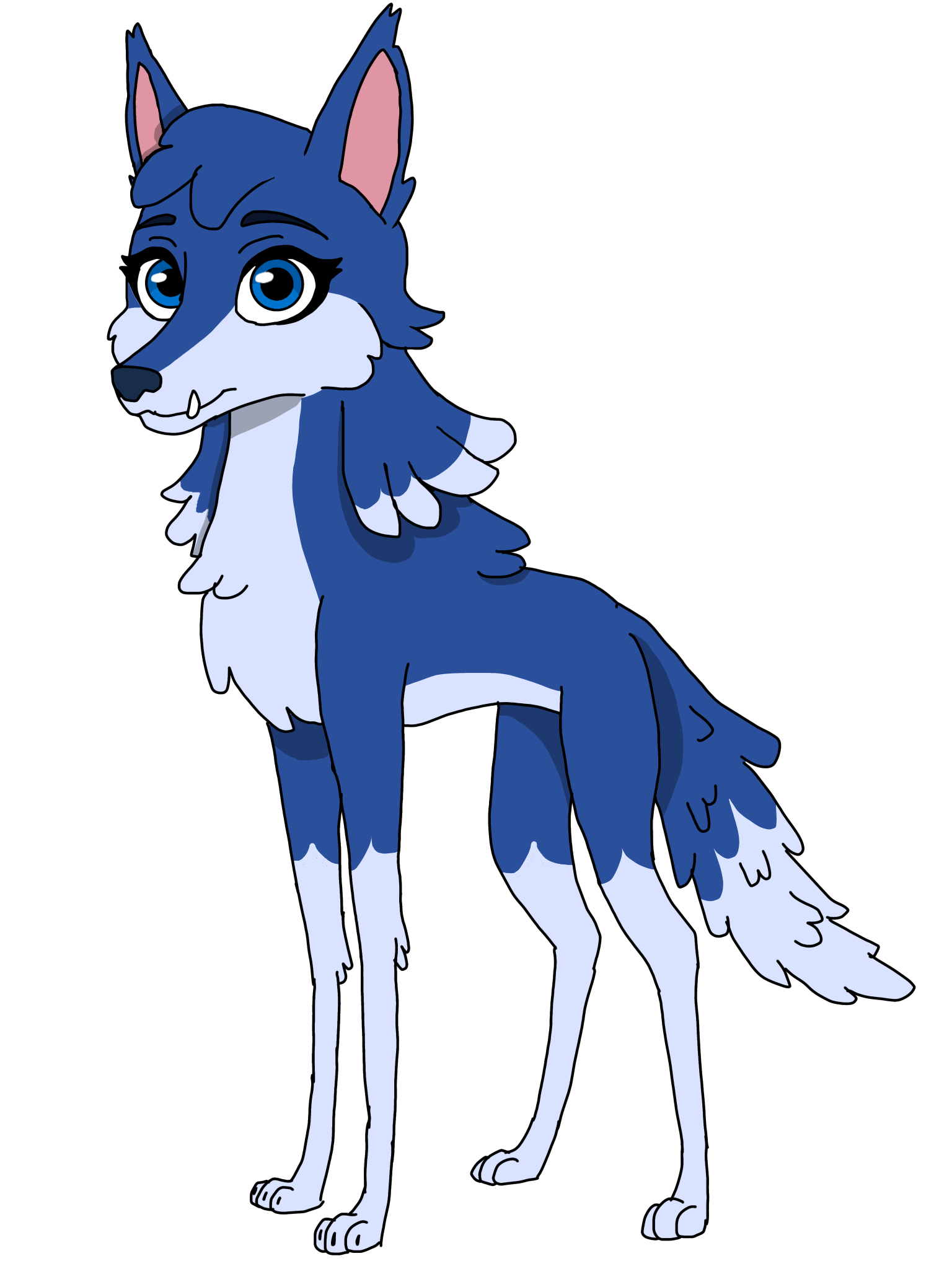 Gracie (Young Wolf). - ibisPaint