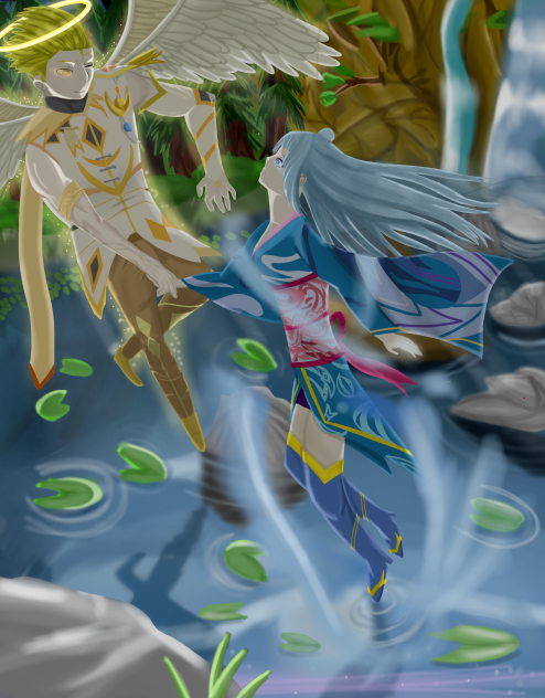 divine love 💕 - ibisPaint