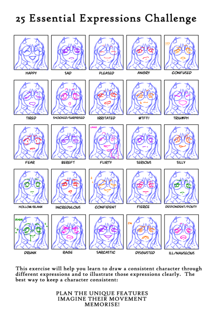 expressions challenge - ibisPaint