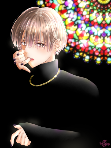 stained glass - ibisPaint