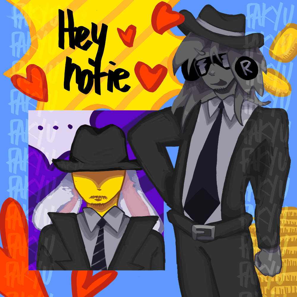 Mafioso and Chance idk - ibisPaint