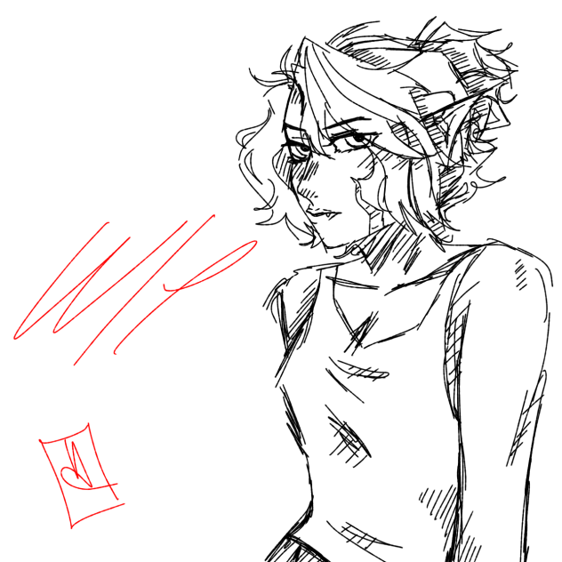 OC challenge wip - ibisPaint