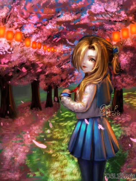 Waving lights - ibisPaint