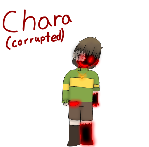 Half corrupted chara - ibisPaint
