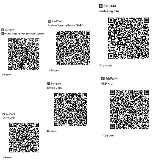 damn pens i use da most - ibisPaint