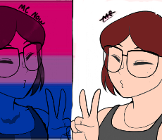 Old me vs new me - ibisPaint