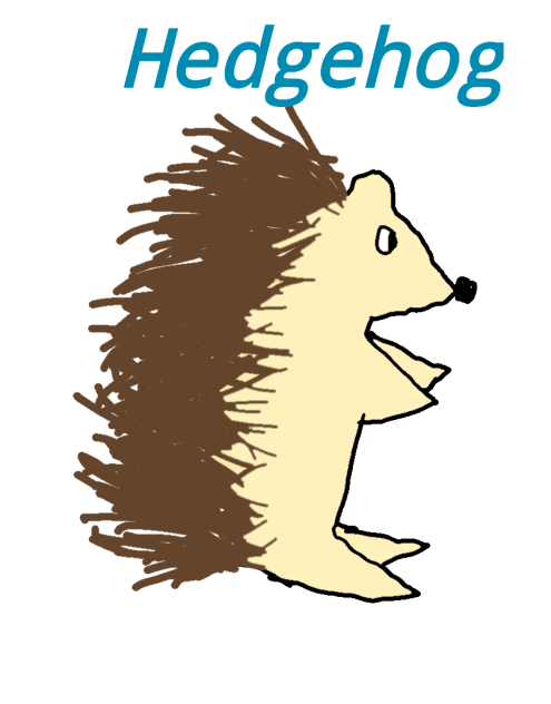 Hedgehog 01 - ibisPaint