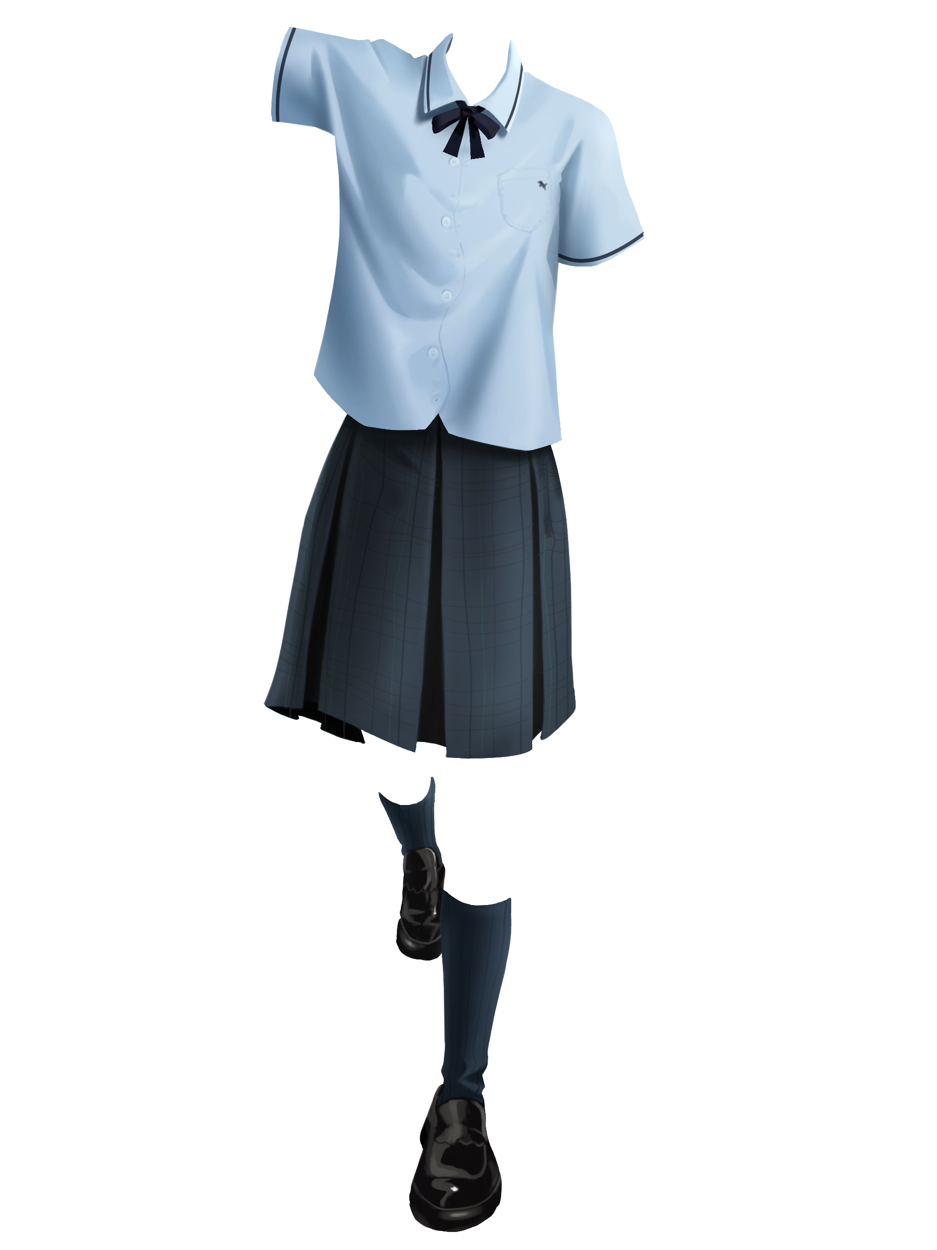 school uniform - ibisPaint