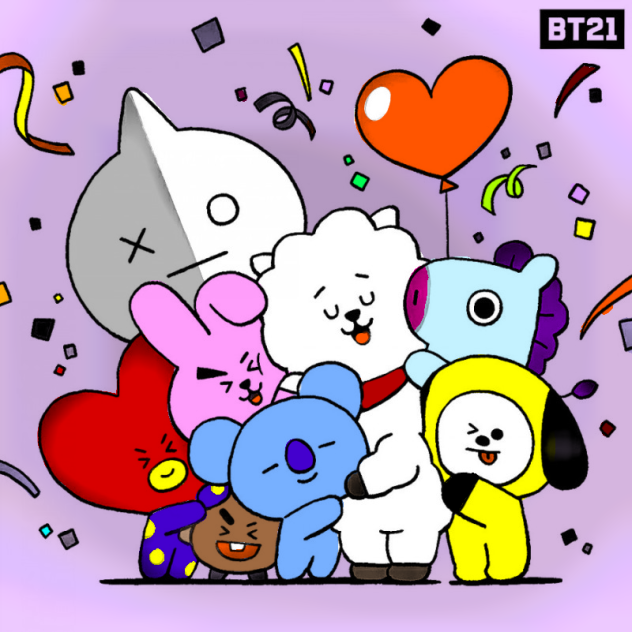 BT21 채색 - ibisPaint