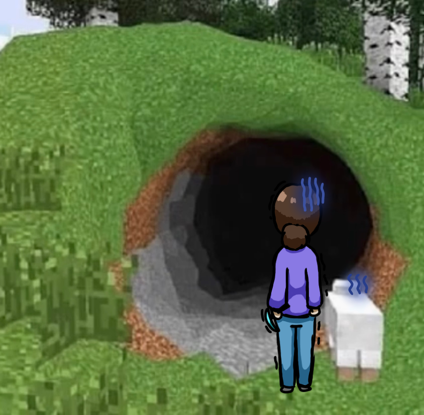 Minecraft Cursed Image - ibisPaint