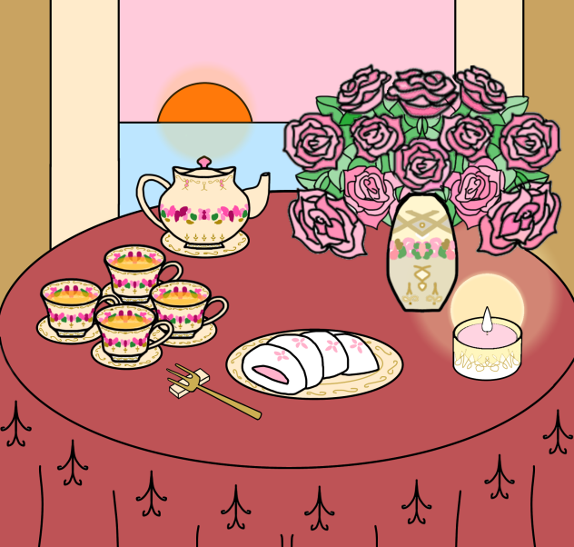 Afternoon tea party - ibisPaint