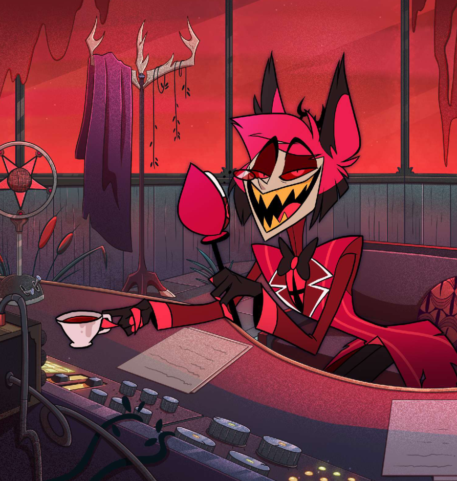 Alastor Hazbin hotel - ibisPaint