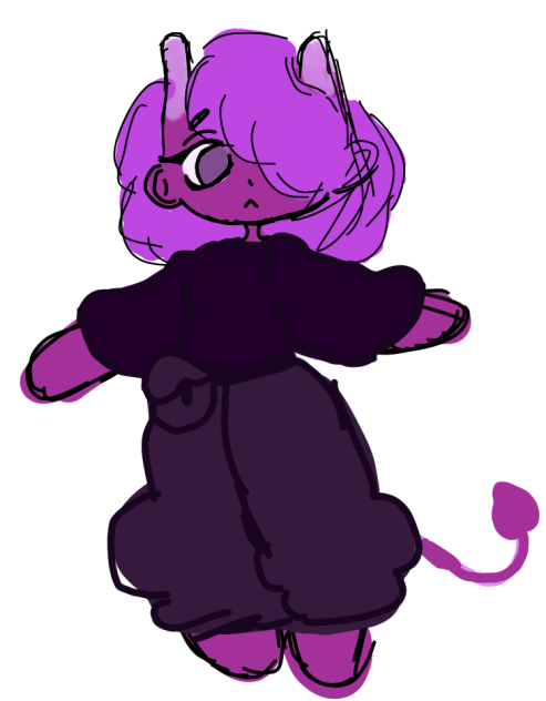 Purple demon ig - ibisPaint