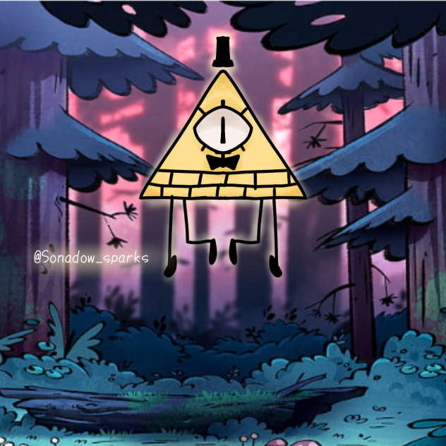 Bill cipher - ibisPaint