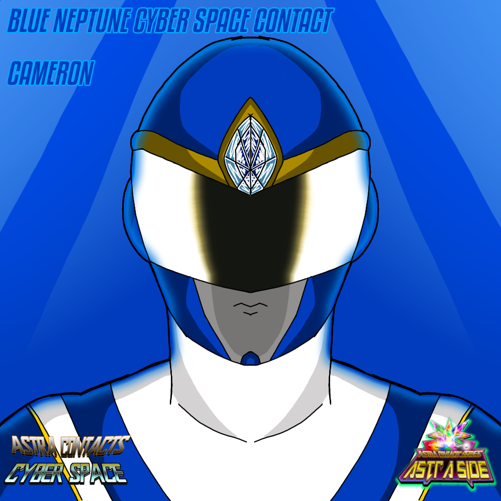 Cameron Blue Neptune Cyber Space Contact - ibisPaint