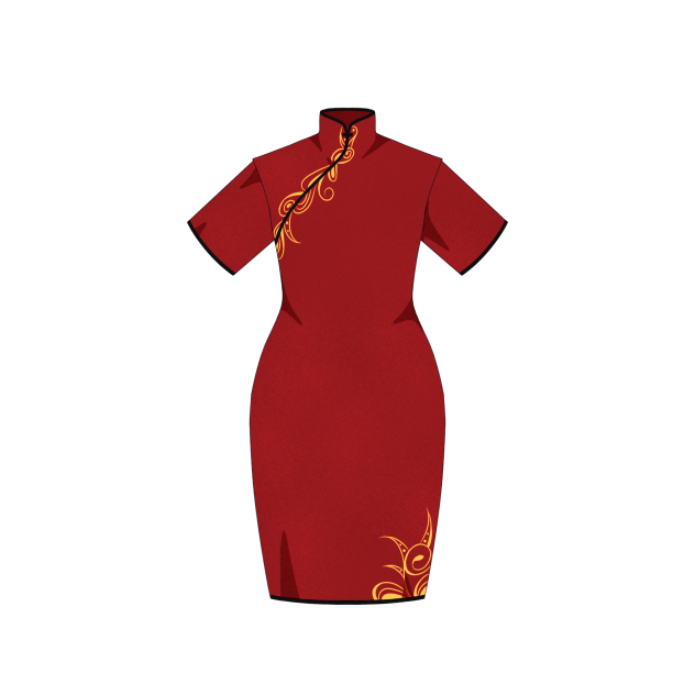 China traditional dress - ibisPaint