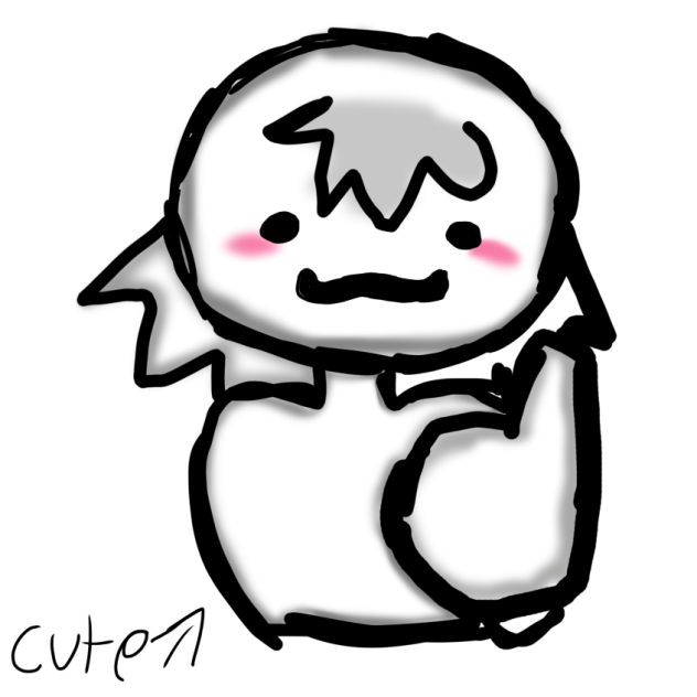 Random cute thing giving you thumb up ! - ibisPaint