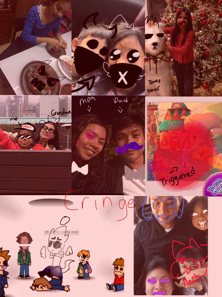 Drawing on photos! (Warning Cringe) - ibisPaint