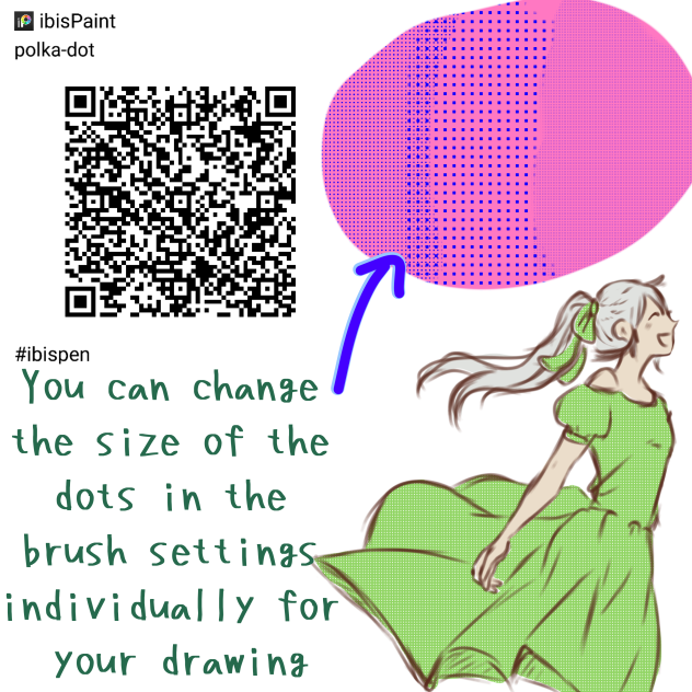 polka dot - ibisPaint