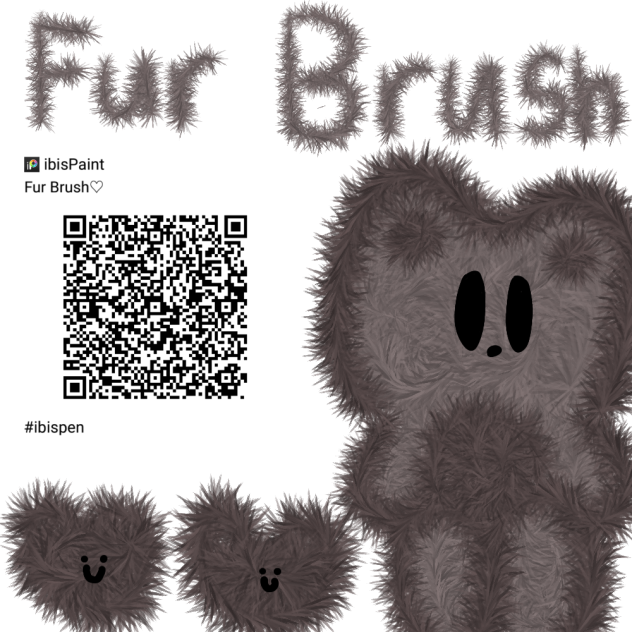 Fur Brush♡ - ibisPaint
