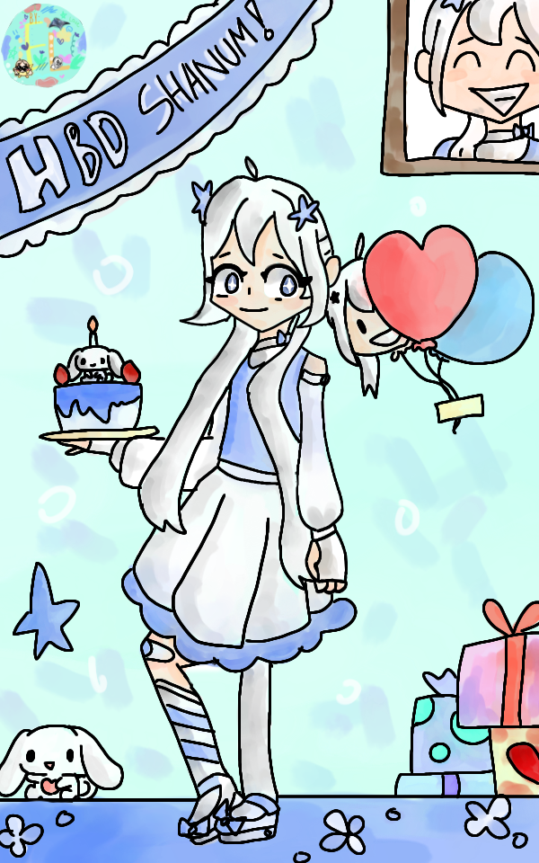 HBD SHANUM KE - 8!😎🥳🥳🥳 - ibisPaint