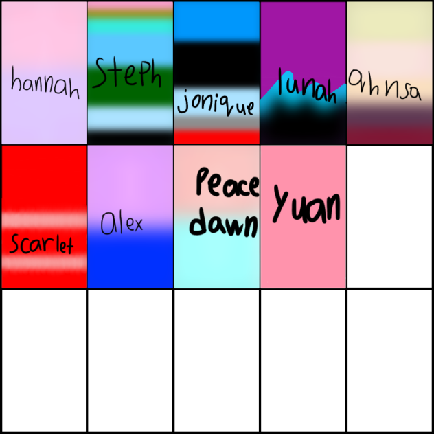 Here you go peace dawn and yuan - ibisPaint