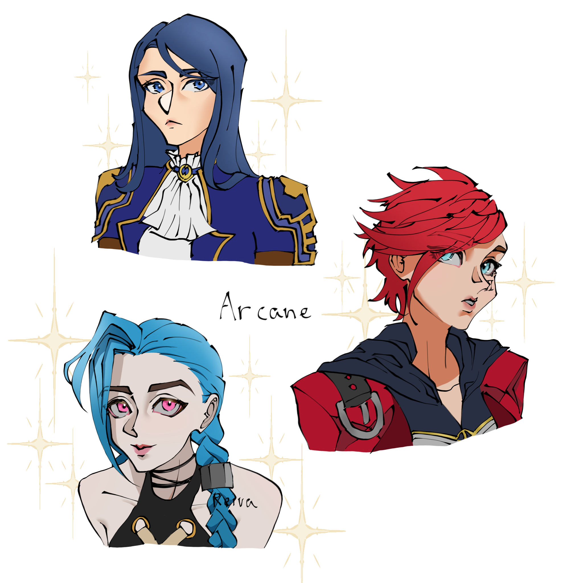 Arcane fanart - ibisPaint