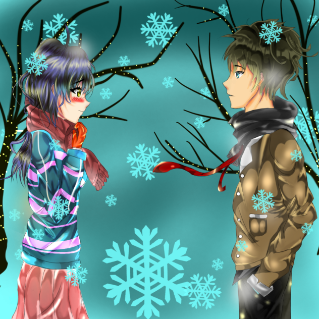 Winter's couple - ibisPaint