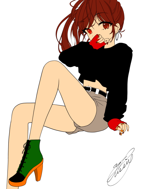 Kiris & Bakugos daughter(Kat)Twin of Kit - ibisPaint