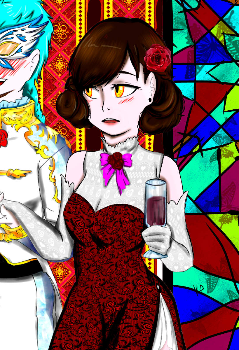 lider of cursed roses - ibisPaint