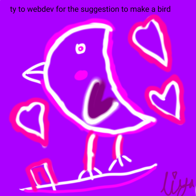 the bird - ibisPaint