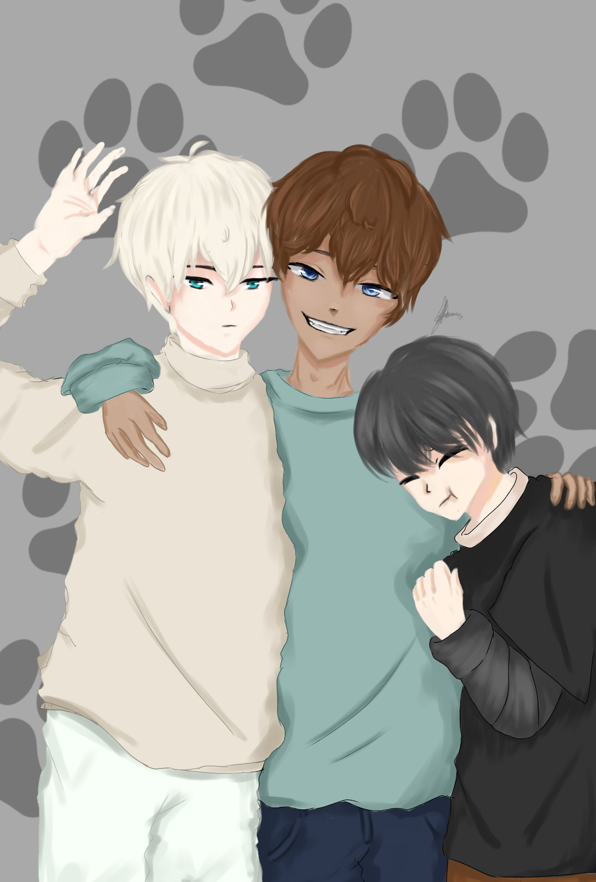 We bare bears - ibisPaint